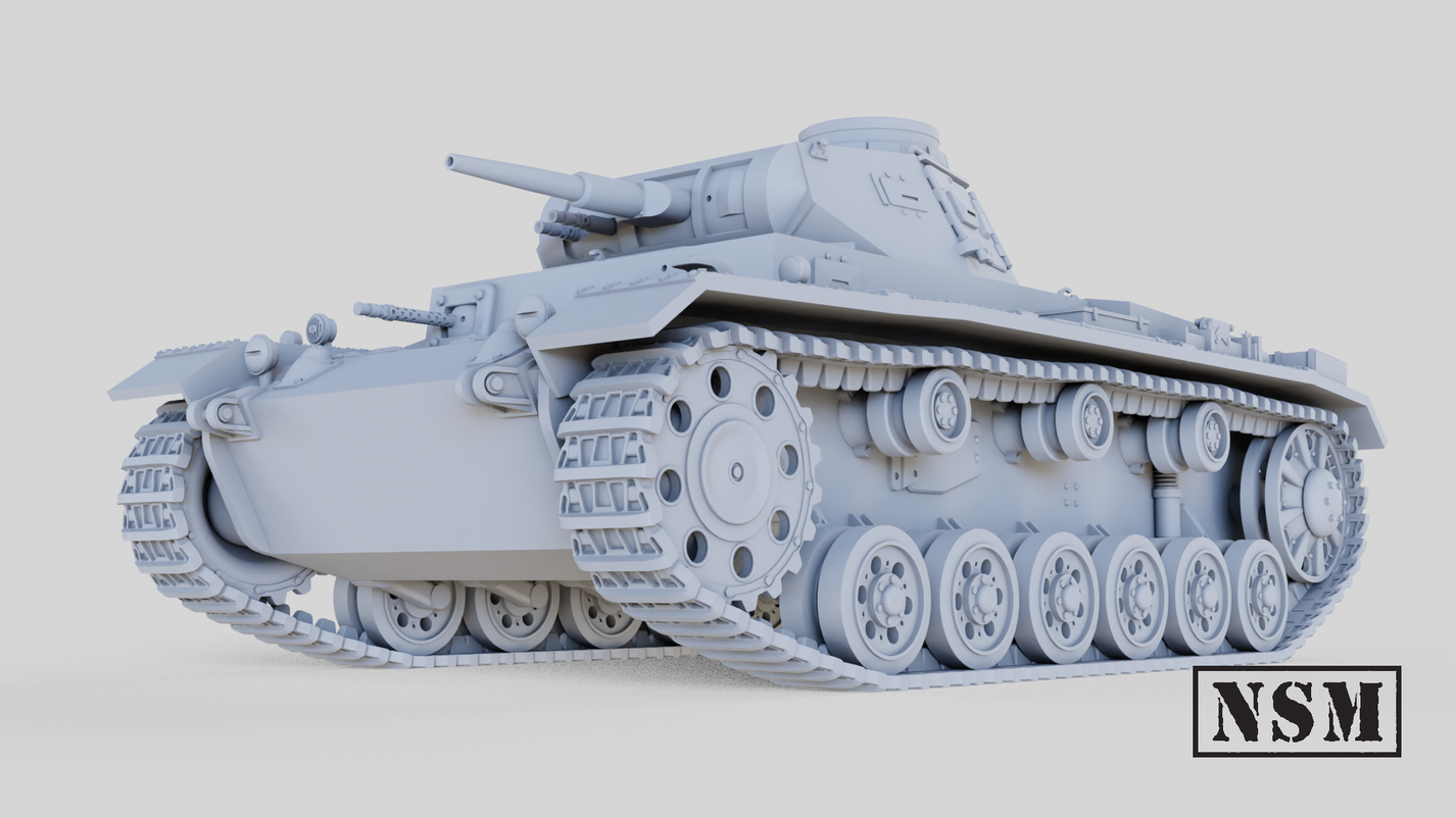 Panzer III Ausf G – Night Sky Miniatures