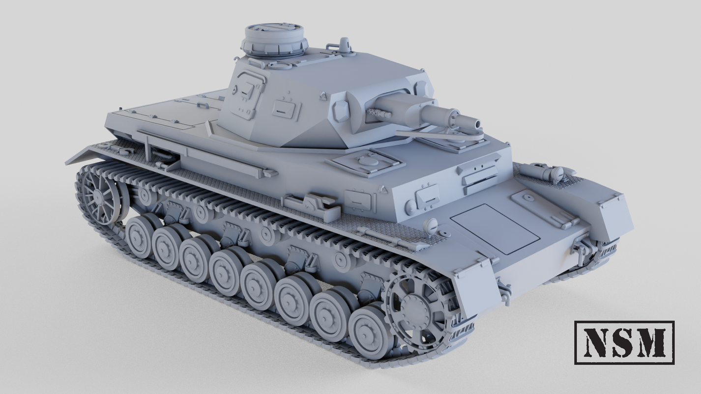 Panzer IV Ausf B and Ausf C – Night Sky Miniatures