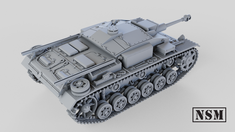 Stug III Ausf F – Night Sky Miniatures