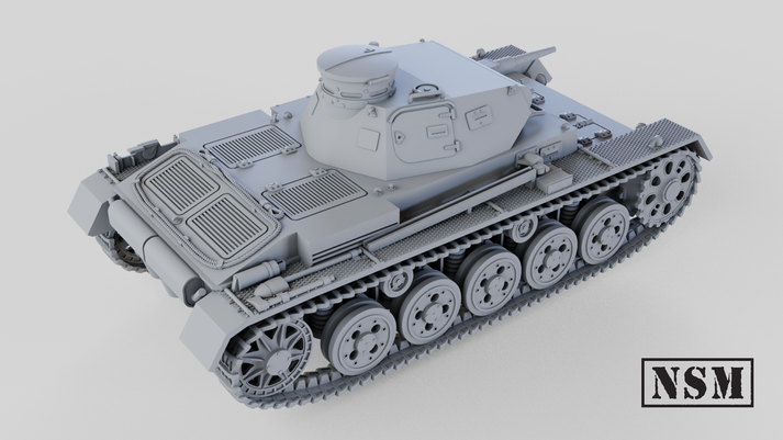 Panzer III Ausf A – Night Sky Miniatures