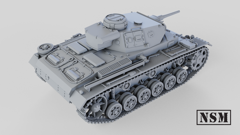 Panzer III Ausf J – Night Sky Miniatures