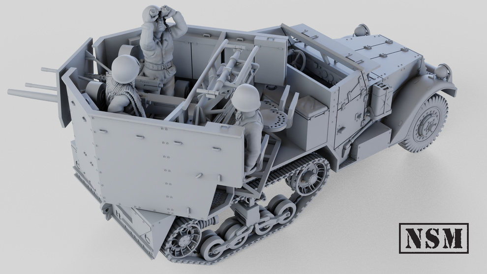 M15 CGMC Halftrack – Night Sky Miniatures