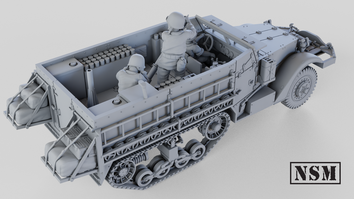 M21 Mortar Carrier – Night Sky Miniatures