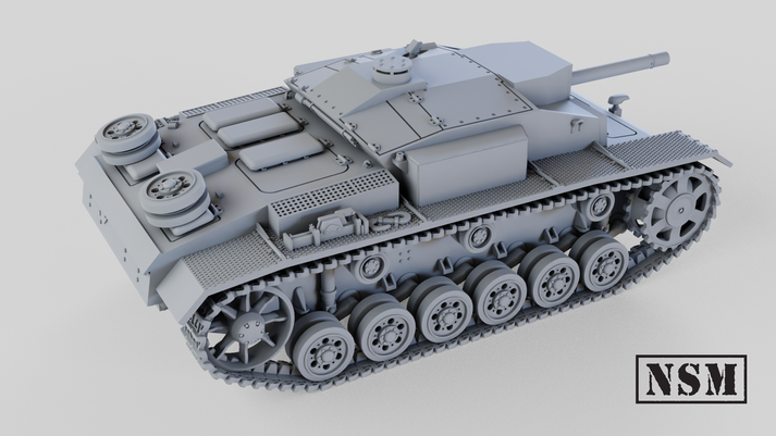 Stug III Flammenwerfer – Night Sky Miniatures