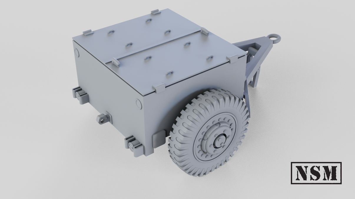 M8 Ammunition Trailer – Night Sky Miniatures